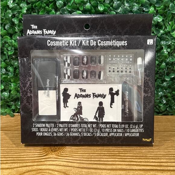 Spirit | Accessories | New Kids Wednesday Makeup Kit The Addams Family ...